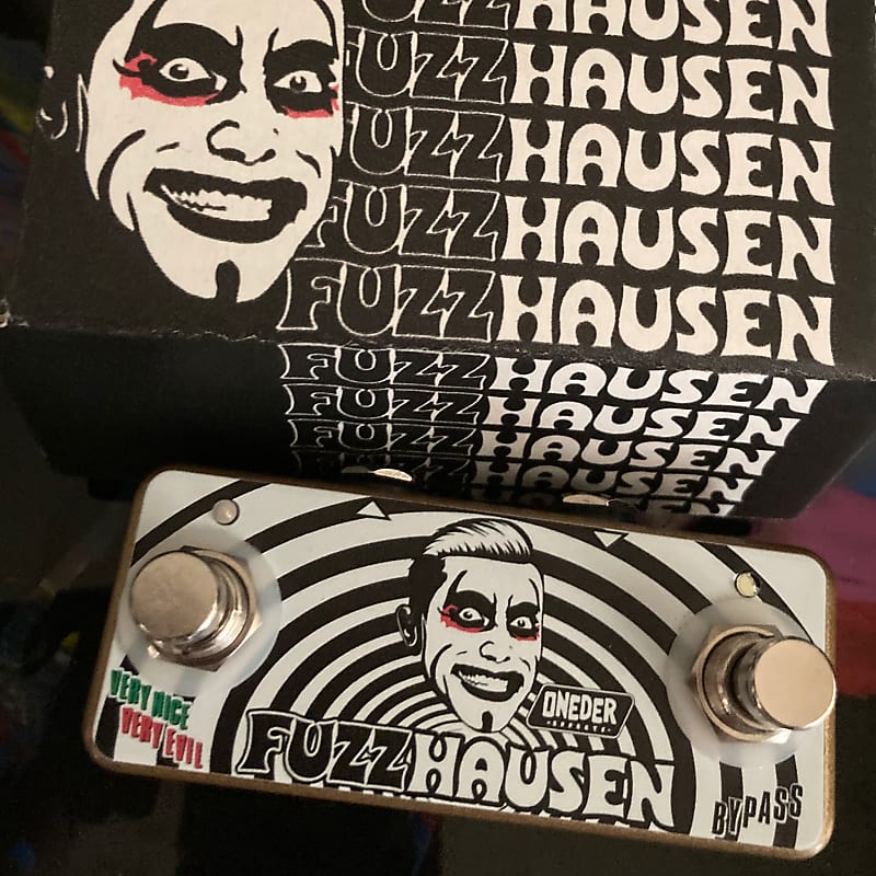 Oneder Effects Fuzzhausen Evil Fuzz 2021 Gold | Reverb