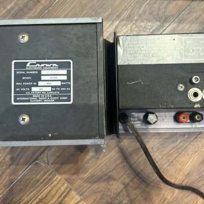 Crown D-150 Vintage Power Amp | Reverb