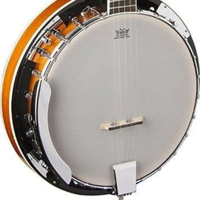 Oscar Schmidt OB4-A Gloss 5 string banjo with resonator and | Reverb