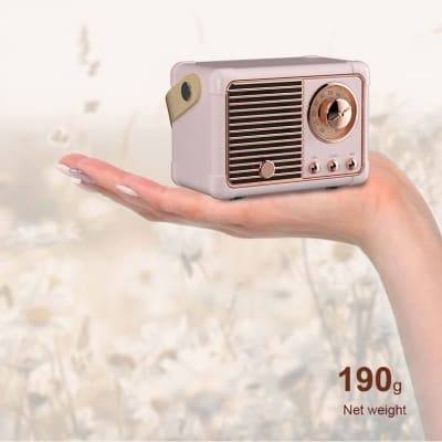 Vintage Radio - Pink | Reverb
