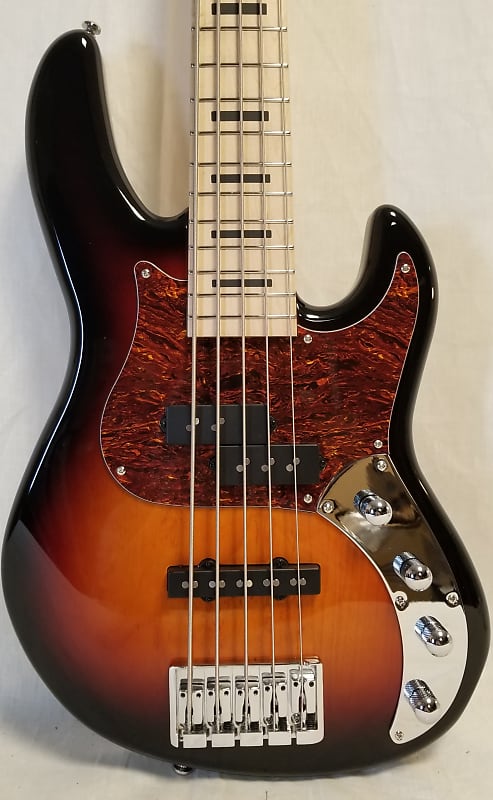 Zon Mosaic Mojo Standard 5-string Electric Bass Guitar, Ash | Reverb