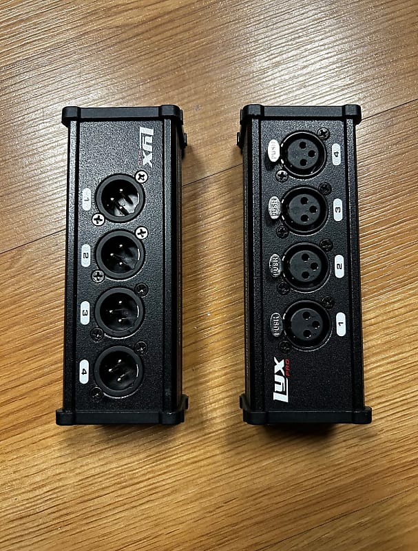 LyxPro 4-Channel XLR to Cat6 Network Cable Breakouts with | Reverb