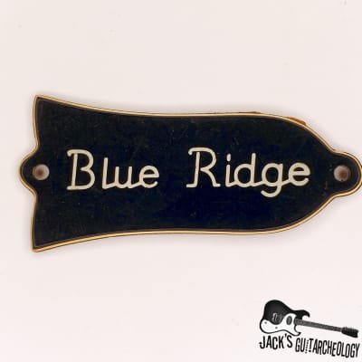 Gibson Factory Memorabilia: Gibson Blue Ridge Truss Rod Cover | Reverb