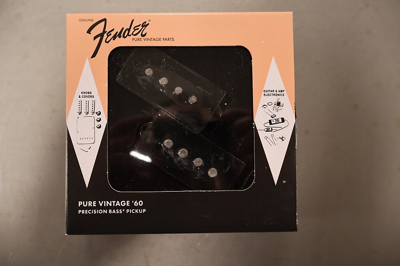 Fender Pure Vintage '60 Precision Bass Pickup Set | Reverb
