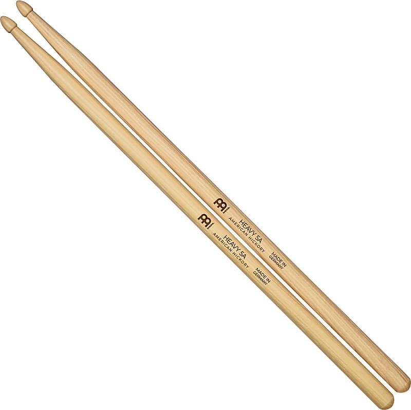 Meinl 5A HEAVY Drum Sticks American Hickory SB108 | Reverb UK