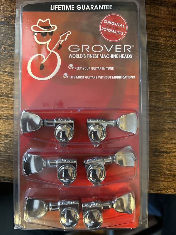 Grover Machine heads - Chrome | Reverb