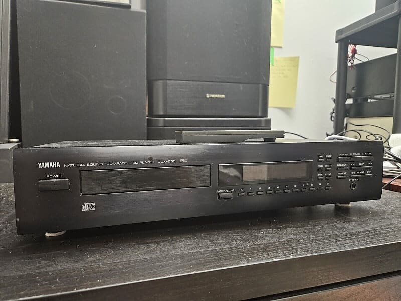 Yamaha CDX-530 Single CD Player Natural Sound WITH REMOTE, | Reverb