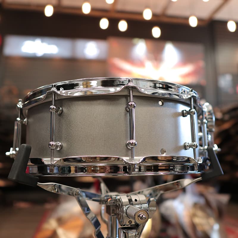 Keplinger 5x14" Stainless Steel 10-Lug Snare Drum | Reverb