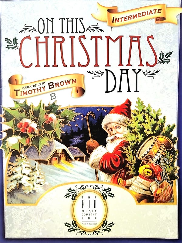 On This Christmas Day - Intermediate Piano Solo Book | Reverb