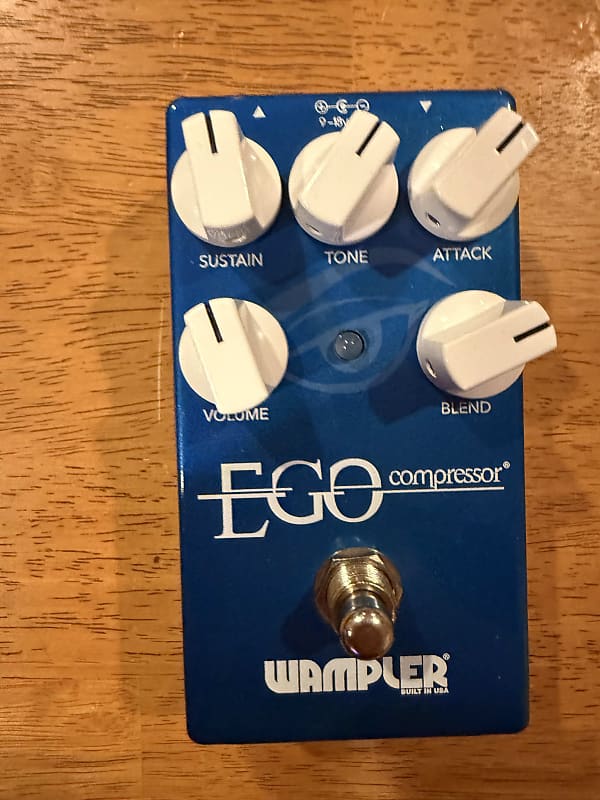 Wampler Ego Compressor V2 (Small Logo) 2010s - Blue | Reverb