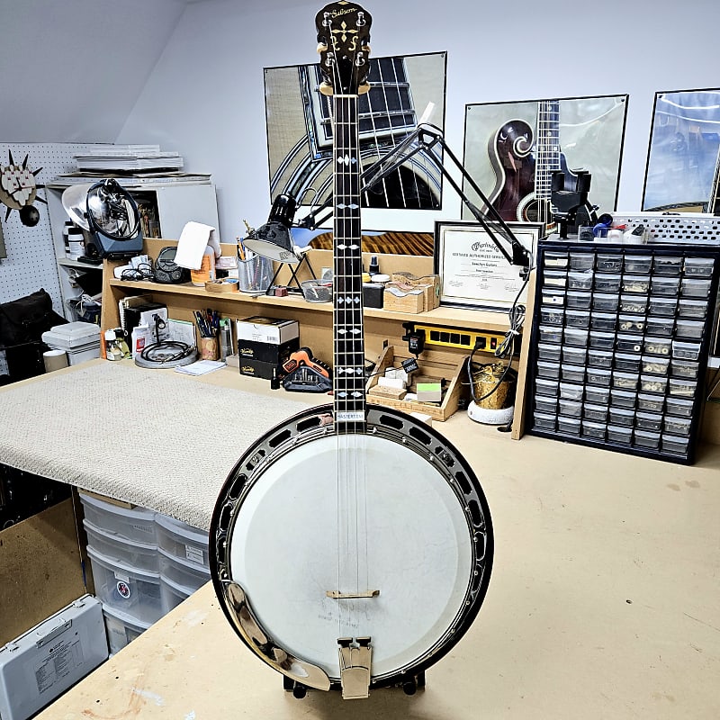 Gibson Mastertone TB-3 Tenor Banjo 1926 - Mahogany stain | Reverb