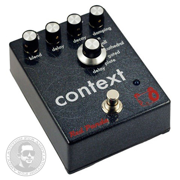 Red Panda Context Reverb (custom with black sparkle | Reverb Australia