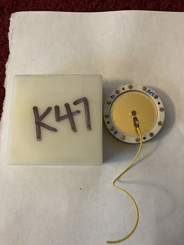 Genuine Neumann K47 microphone Capsule. Excellent condition. | Reverb