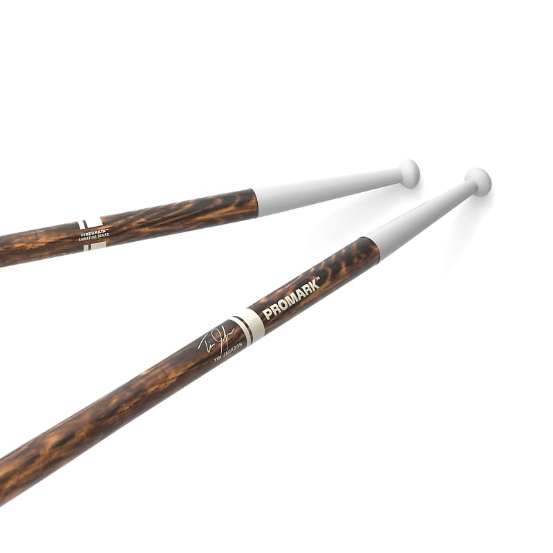 Promark Tim Jackson FireGrain Tenor Sticks, Nylon Tip | Reverb