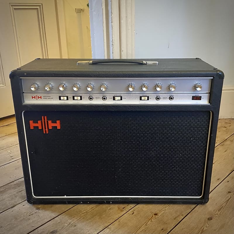 Vintage SS H&H Studio IC100 2x12 guitar combo / amp HH | Reverb UK