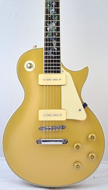 Jay Turser Les Paul Style JT-220D Serpent2 Gold Top P90 | Reverb