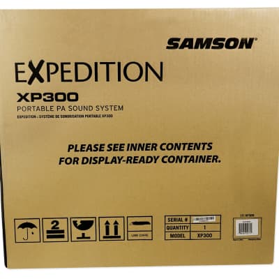 Samson Expedition XP300 Compact Portable PA System | Reverb