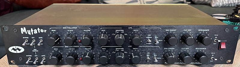 Mutronics Mutator with MIDI - Analog Stereo Filter & Envelope | Reverb