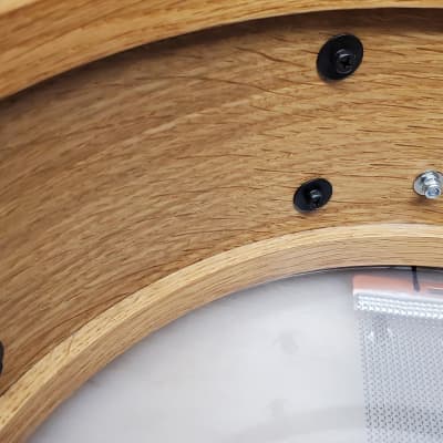 Custom 6”x14” Steam Bent Single Ply Snare Drum 2024 - White | Reverb