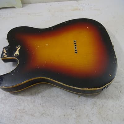 1960 Fender Telecaster Esquire Custom - Sunburst Body & Parts | Reverb