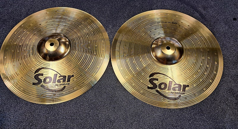Solar Cymbal Set 2000S - Copper Based Alloy | Reverb