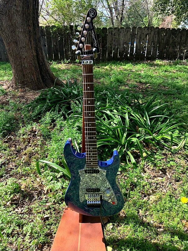 Floyd Rose Original Discovery Series OT See Thru Blue/ With | Reverb