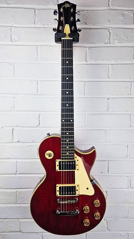 ASLIN DANE LES PAUL LP RED ELECTRIC GUITAR | Reverb UK