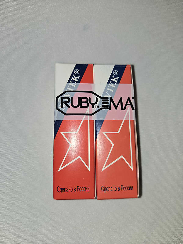 Ruby Tubes Sovtek EL84 Matched Pair | Reverb