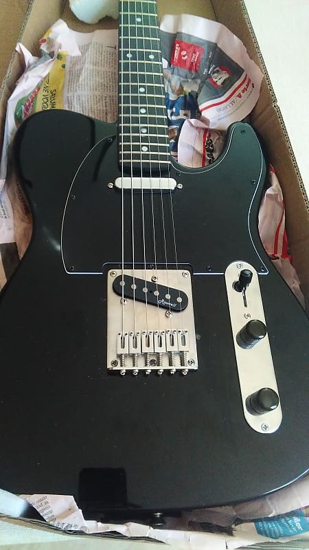 Eko Telecaster black | Reverb