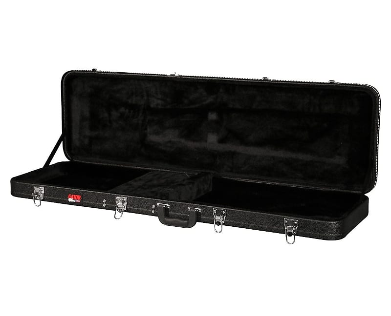 Gator Hard-Shell Wood Case for Bass Guitar! New Condition! | Reverb