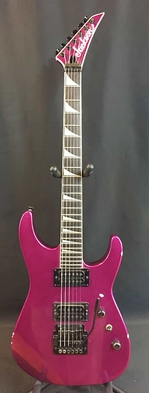 1986 Jackson USA San Dimas Soloist Electric Guitar Magenta | Reverb