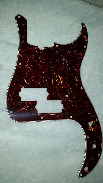 Fender Precision Bass Bass Pickguard 2010 Tortoise Shell | Reverb