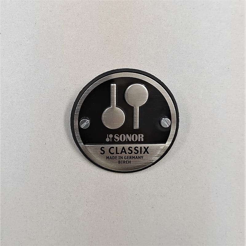 SONOR ”S Classix” Logo Badge | Reverb