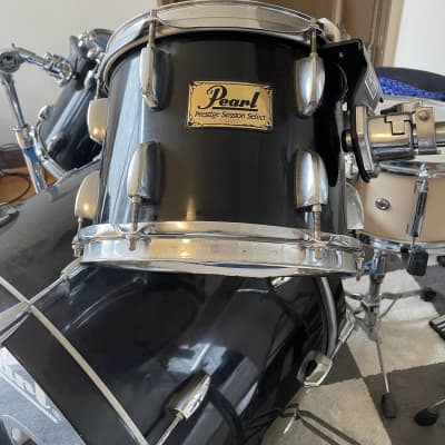 Pearl Masters Custom Kit Early 2000s - Black | Reverb