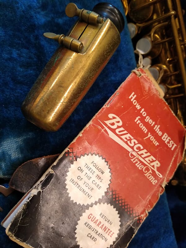 Buescher Wartime 'Big B' Aristocrat Alto | Reverb