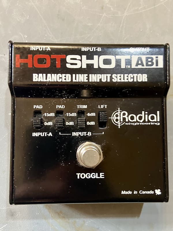 Radial HotShot ABi Balanced Line Input Selector | Reverb