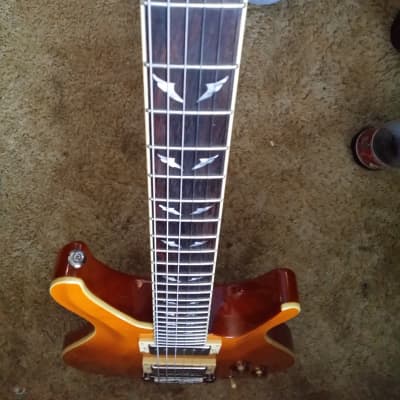 Tokai PRS Style orange/tan flamed | Reverb