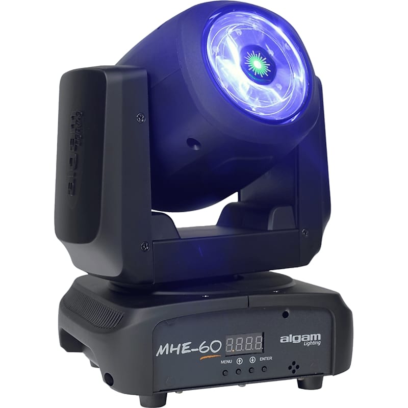 Algam Lighting Mhe60 Wash Testa Mobile 60 W + Laser | Reverb
