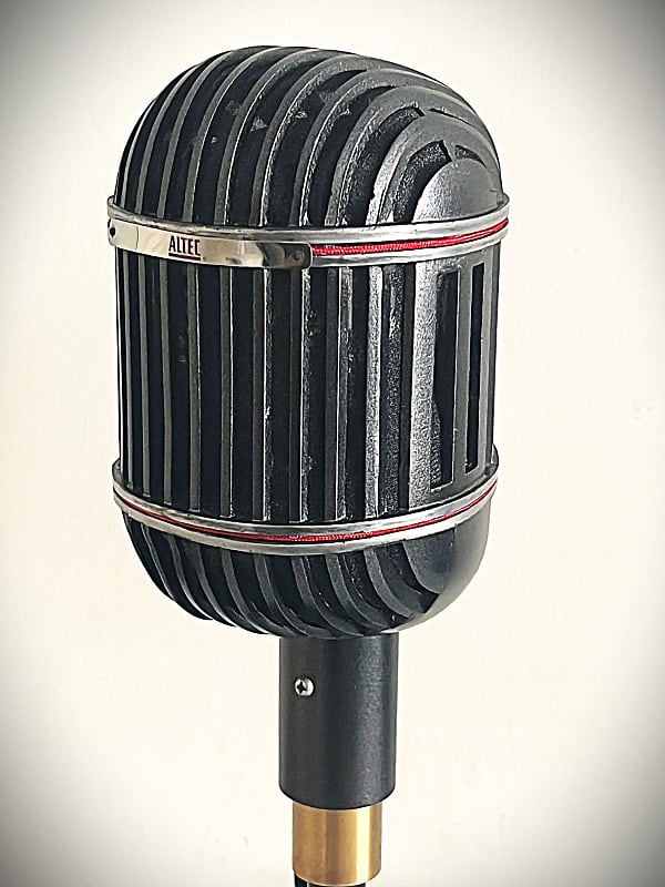 Vintage 1950's Altec 639A Microphone, restored w/stand/cable | Reverb