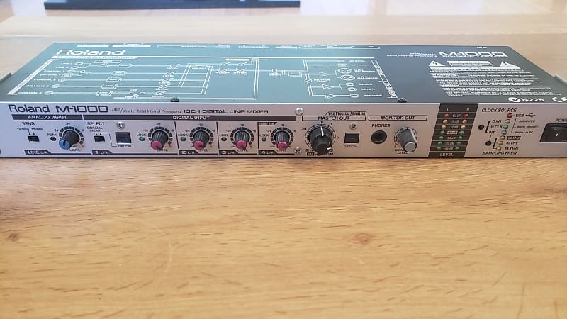 Roland M-1000 10-Channel Digital Line Mixer | Reverb