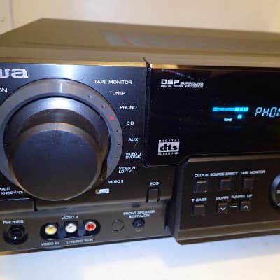 Aiwa AV-D58 Super T-Bass 5.1Ch 500W AV Receiver HiFi Stereo | Reverb