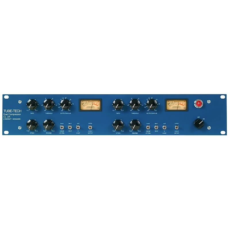 Tube-Tech CL 2A Dual-Channel Tube Optical Compressor 19" | Reverb