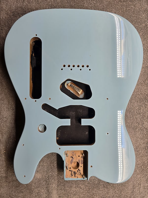 Fender Player telecaster body - Daphne Blue | Reverb