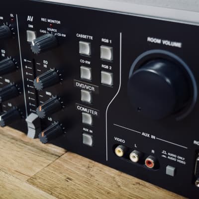 Tascam AV-452 Professional mixer amp audio rack mount near | Reverb