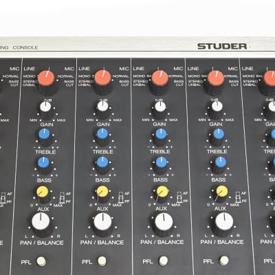 Studer A779 Vintage Mixer | Reverb