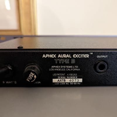 Aphex Aural Exciter Type B 1995 - Aluminium | Reverb