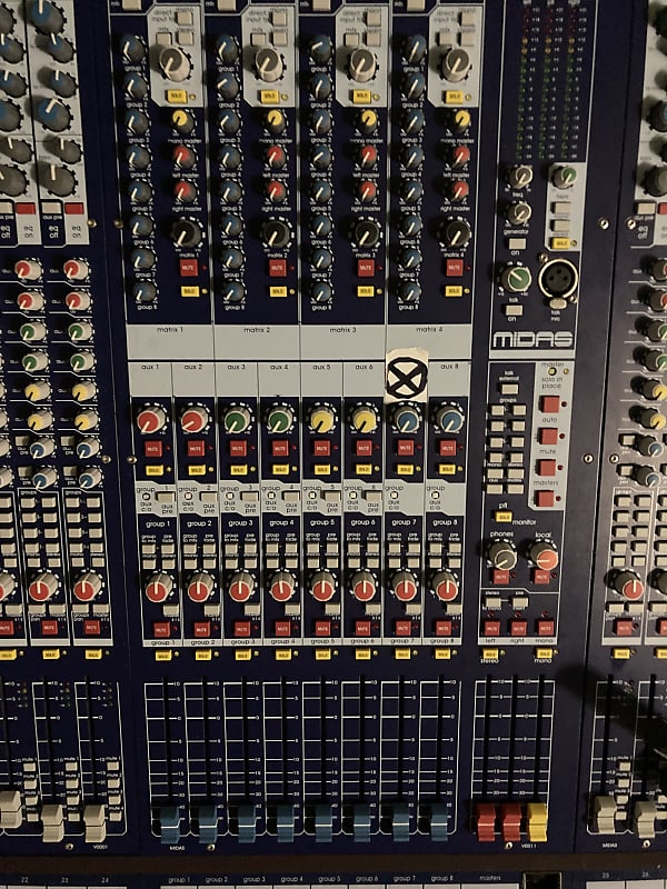 Midas Verona 480 Mixing Console 2001 - 2010 -Purple- Blue | Reverb