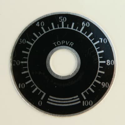 Dial Plate Scale for Amplifier Volume Tone Knob | Reverb UK