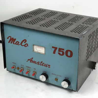 Maco 750 Linear Tube Amplifier Radio | Reverb