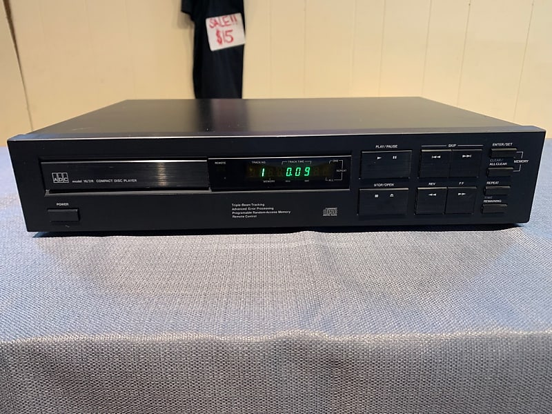ADC Model 16/2R Single CD Player 1987 - Black | Reverb